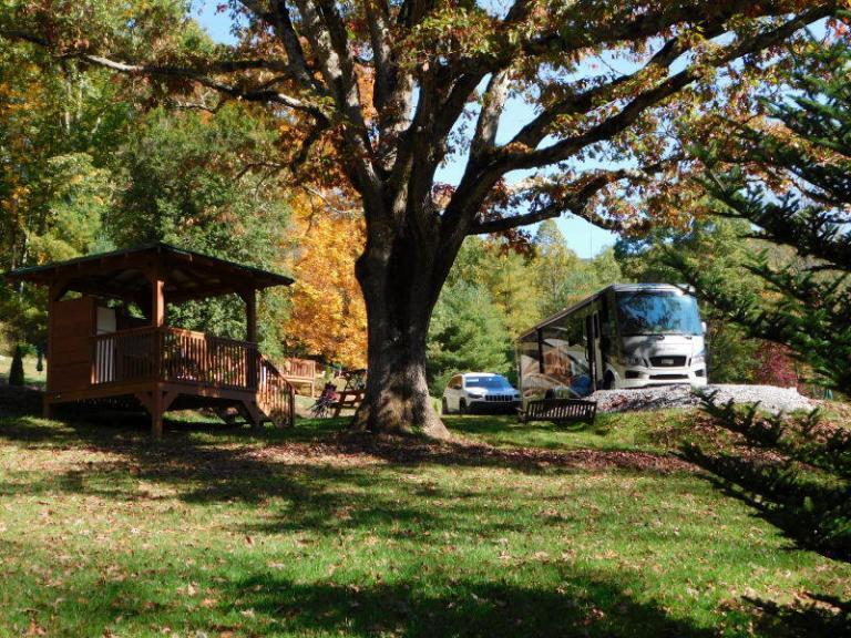 Best RV Park in Franklin NC and the Smoky Mountains - Deer Springs