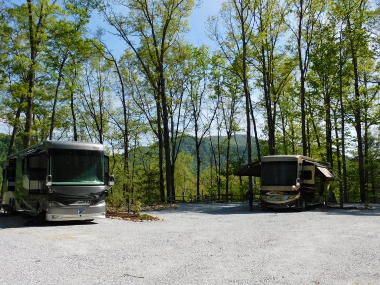 RV Park in Franklin NC and the Smoky Mountains - Deer Springs